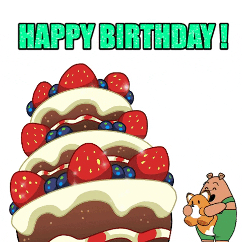 Surprised Happy Birthday Find And Share On Giphy 5720