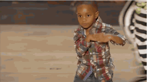 Funny Kid Dancing Gif
