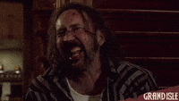 Nicolas Cage Laughing