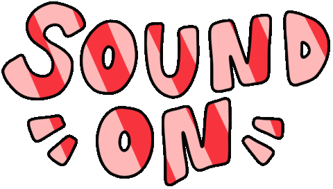 Sound On Sticker by Poppy Deyes for iOS & Android | GIPHY