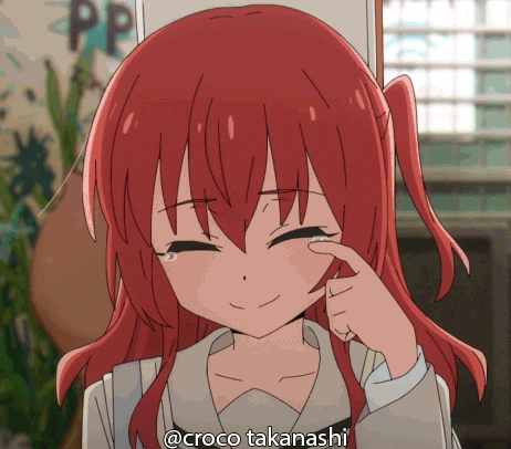 Crying Happy Anime Gif