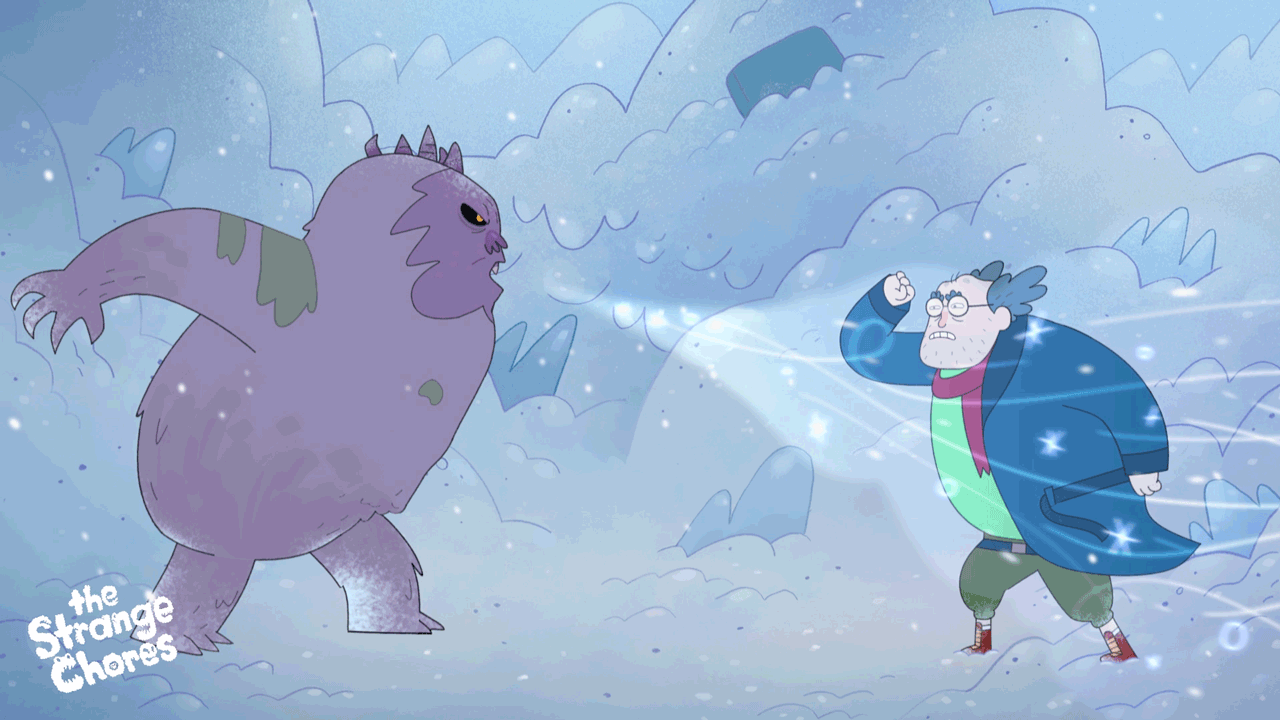 Snow Monster GIF by Ludo Studio - Find & Share on GIPHY