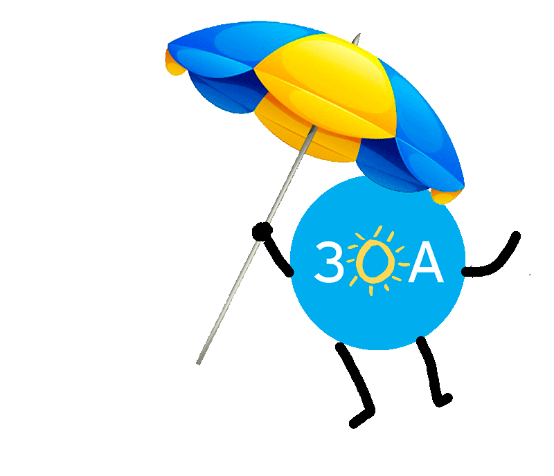 Happy Fun Sticker by 30A for iOS & Android | GIPHY