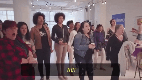 Women Saying No GIFs - Get the best GIF on GIPHY