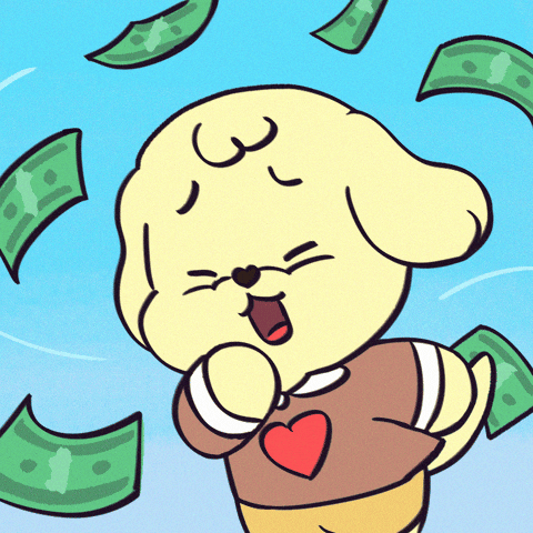 Kawaii-money GIFs - Get the best GIF on GIPHY