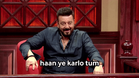 Sarcastic Sanjay Dutt GIF by Amazon miniTV - Find & Share on GIPHY