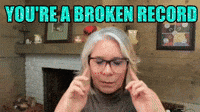 Broken Record Gif