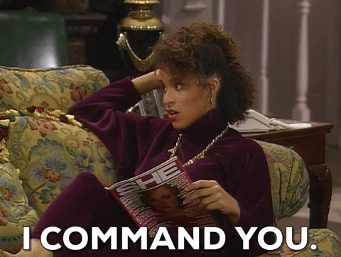 I Command You Season 1 GIF by The Fresh Prince of Bel-Air - Find ...