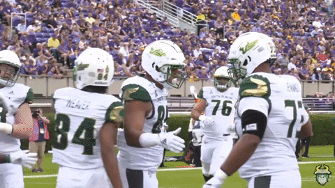 Usf Football GIF by SoFloBulls - Find & Share on GIPHY