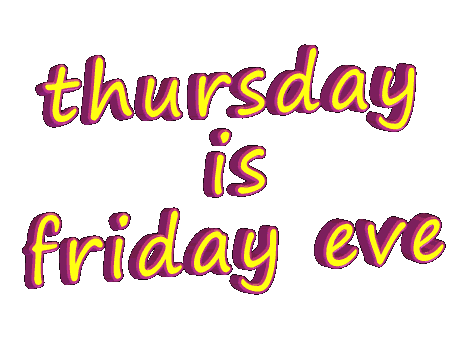 Thursday Thurs Sticker by Justin for iOS & Android | GIPHY