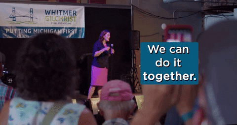 Team Vote GIF by Gretchen Whitmer - Find & Share on GIPHY