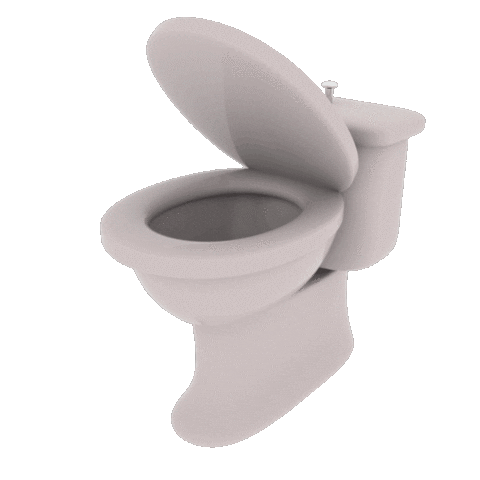 3D Toilet Sticker for iOS & Android | GIPHY