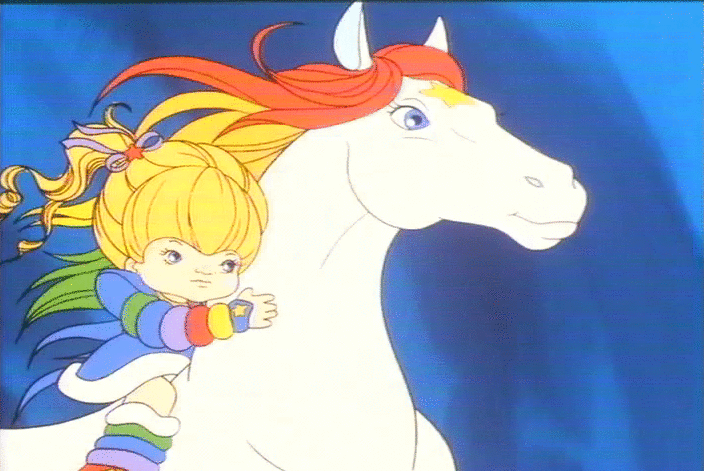 Rainbow Brite Running GIF - Find & Share on GIPHY