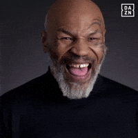 Mike Tyson Laugh Gif