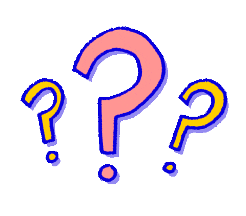 Question Mark Sticker by Steph Stilwell for iOS & Android | GIPHY