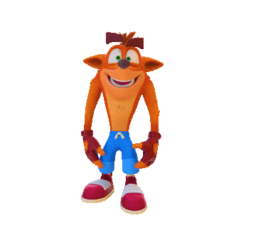Crash Bandicoot Dancing Sticker by King for iOS & Android | GIPHY