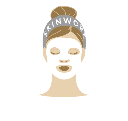 Skincare Glow Sticker by SKINWORK for iOS & Android | GIPHY