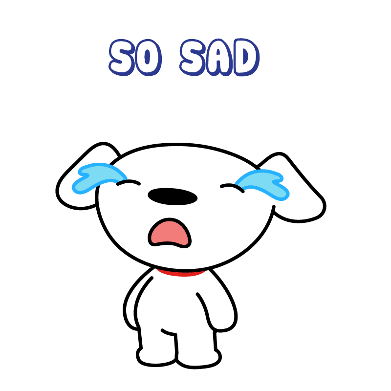 Sad Cry Sticker by JD CENTRAL for iOS & Android | GIPHY