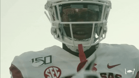 Be Quiet College Football GIF by Arkansas Razorbacks - Find & Share on ...