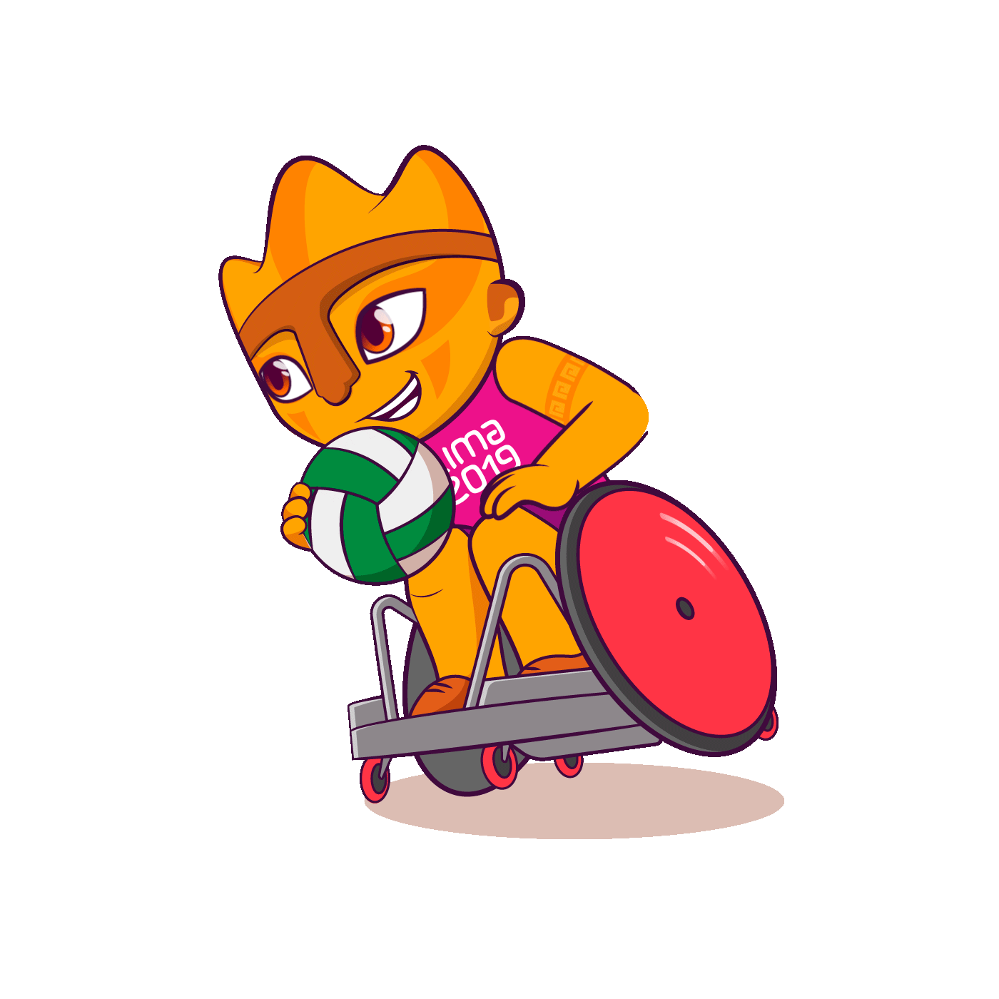 Wheelchair Rugby Sticker by Lima2019 for iOS & Android | GIPHY