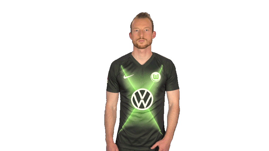 Vfl Wolfsburg Reaction Sticker by Bundesliga for iOS & Android | GIPHY
