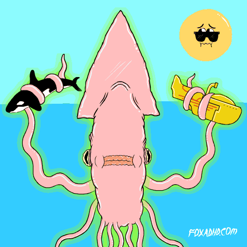 Giant Squid GIF by Animation Domination High-Def - Find & Share on GIPHY