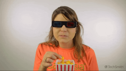 Fun Popcorn GIF by TechSmith - Find & Share on GIPHY
