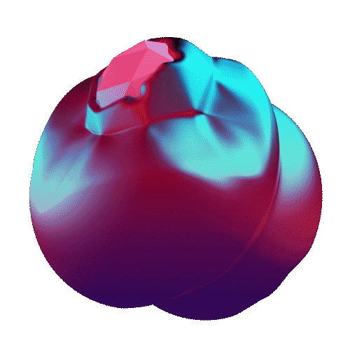 Ball Polygon Sticker by Vince Mckelvie for iOS & Android | GIPHY