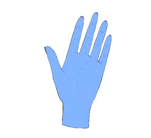 Hand Waving Animated Gif