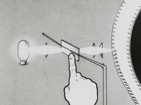 Old Audio Signal Gif