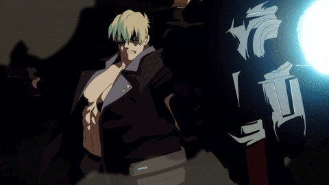 Shooting Gun Fight GIF by Cyberpunk: Edgerunners - Find & Share on GIPHY
