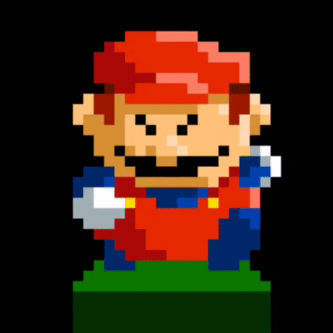Mario Running Gif