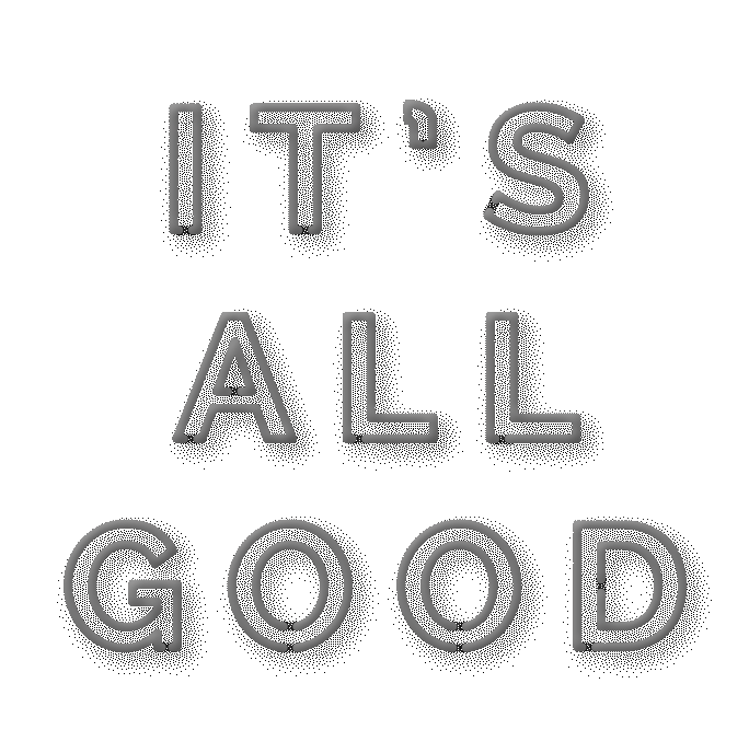 Its All Good Sticker by Midtown Yoga for iOS & Android | GIPHY