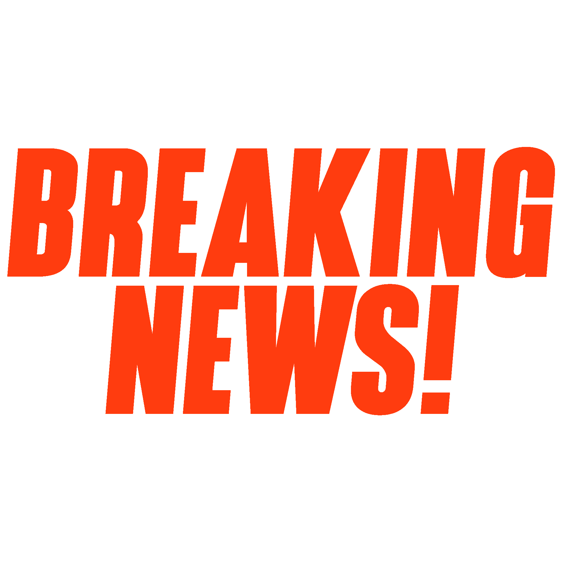 News Breaking Sticker by WarnerMusicDenmark for iOS & Android | GIPHY