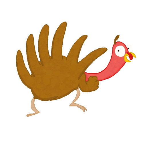 Thanks Giving Turkey Sticker by Thomas Kastrati for iOS & Android | GIPHY
