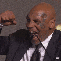 Mike Tyson Laugh Gif