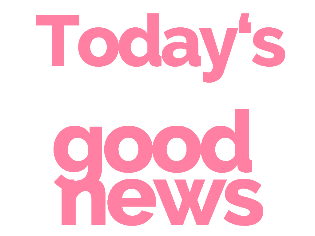 Good News Pink Sticker by LovEvolution for iOS & Android | GIPHY