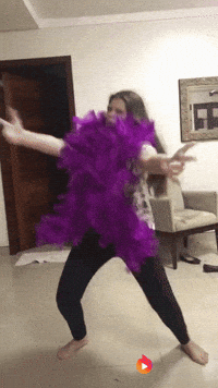 Happy Girl Dance Gif