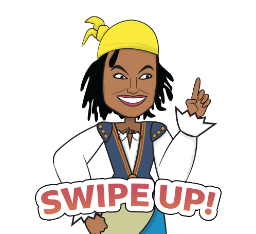 Swipe Up Bbc Sticker by CBeebies HQ for iOS & Android | GIPHY