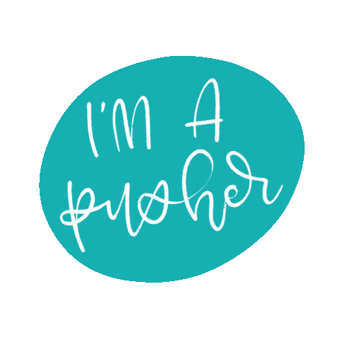 Mean Girls Im A Pusher Sticker for iOS & Android | GIPHY