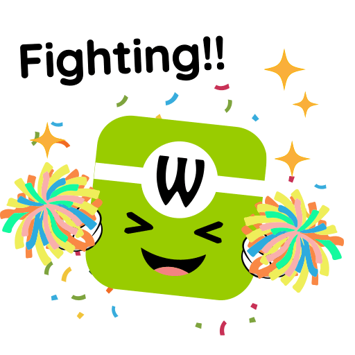 Cheer Up Fighting Sticker by Wakuliner for iOS & Android | GIPHY