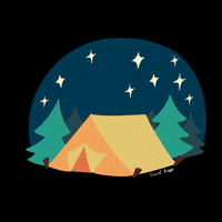 Animated Camping Gif