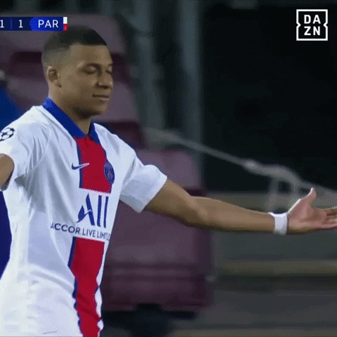 Happy Champions League GIF by DAZN - Find & Share on GIPHY