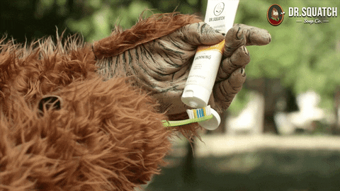 Natural Toothpaste for Men by DrSquatch | GIPHY