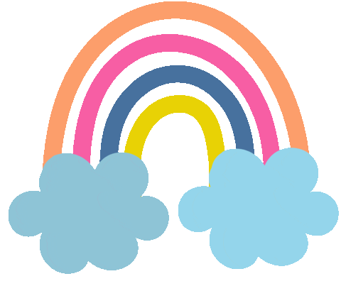 Rainbow Kids Sticker by karenthaco for iOS & Android | GIPHY