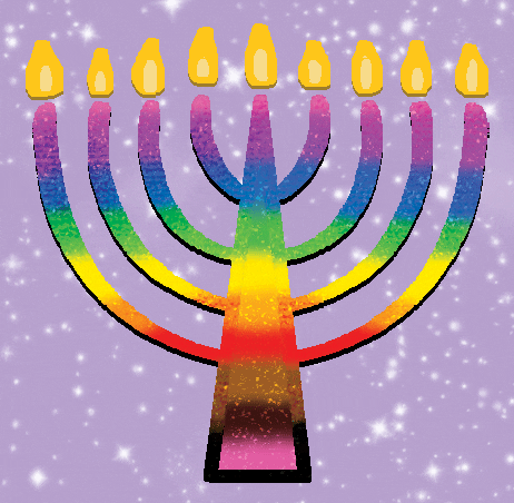 Rainbow Menorah GIFs - Get the best GIF on GIPHY