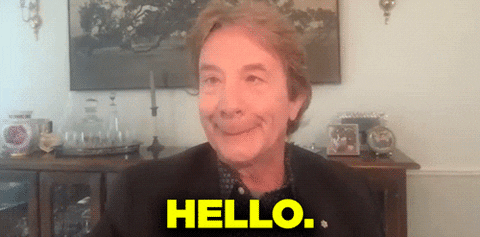 Martin Short Hello GIF by Team Coco - Find & Share on GIPHY