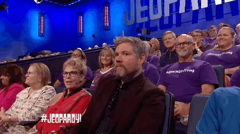 Alex Trebek GIF by Jeopardy! - Find & Share on GIPHY