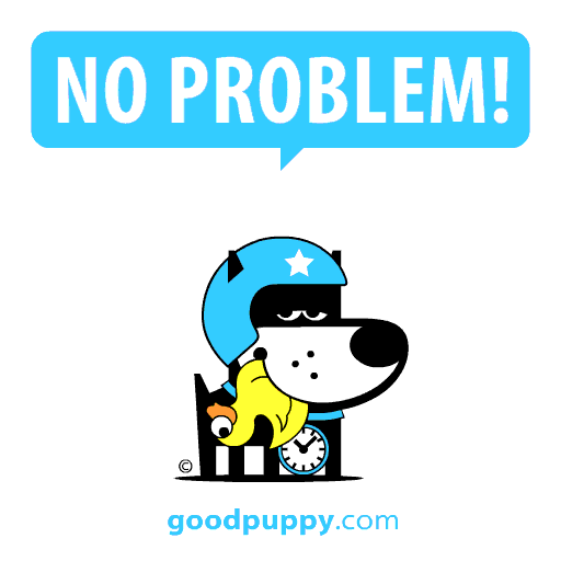 Relaxed No Problem GIF by GOOD PUPPY - Find & Share on GIPHY
