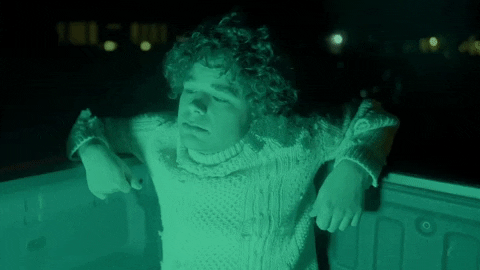 Nervous At Night GIF by Charlie Hickey - Find & Share on GIPHY